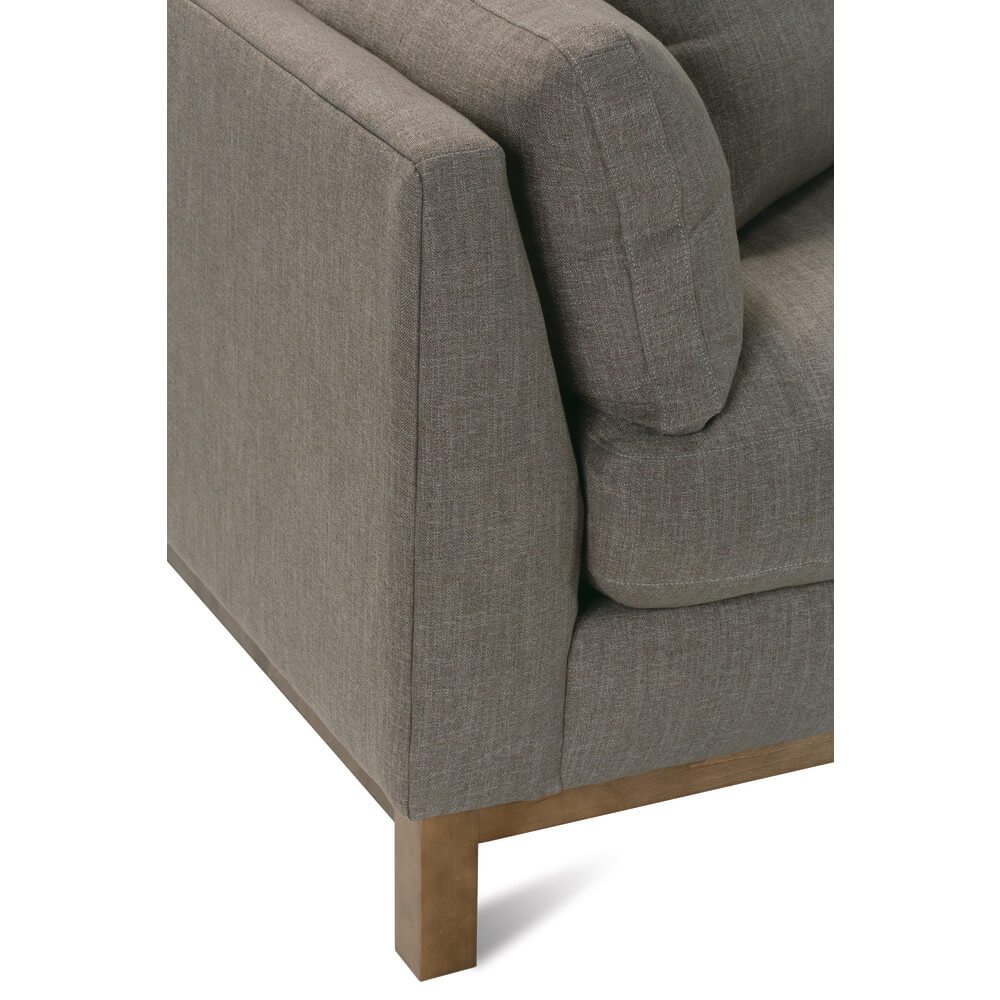 99” Boden Sofa - Mocha Kid-proof Texture - Rowe Furniture