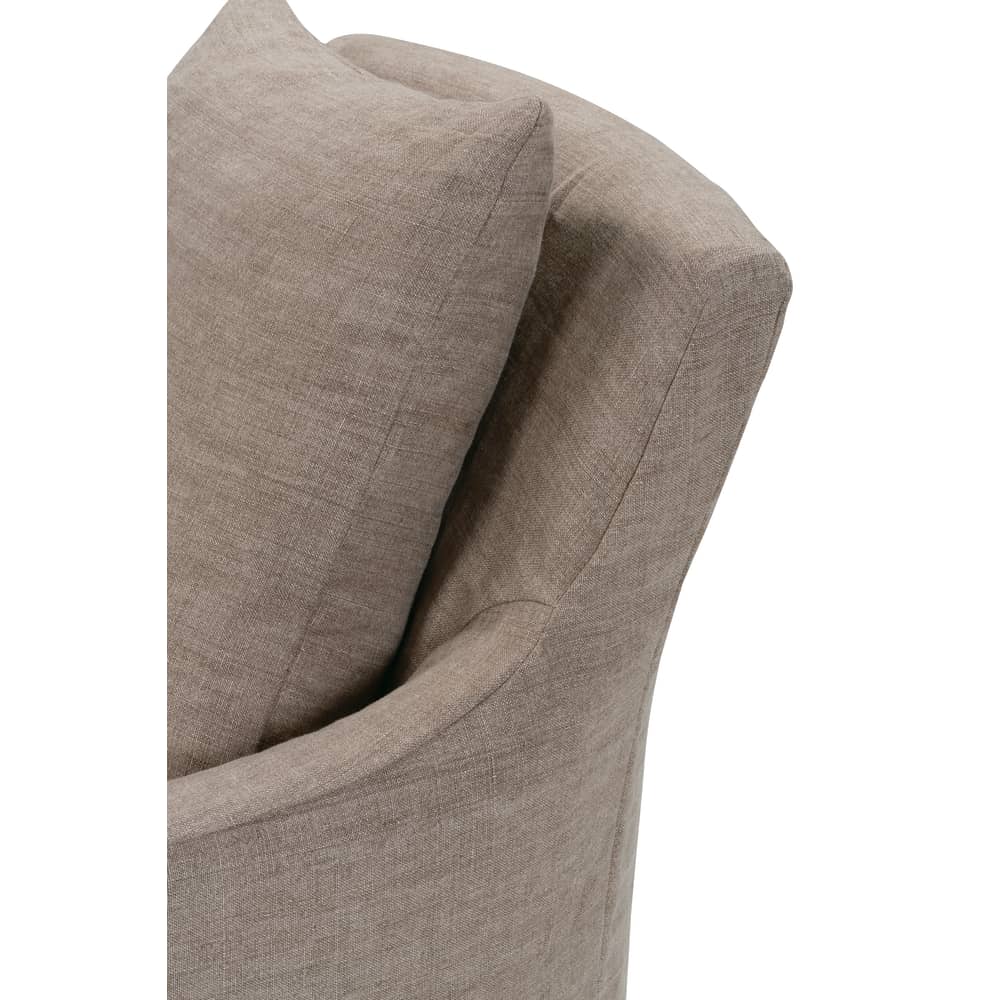 Ingrid Slipcovered Swivel Chair w/ Glider Option - Rowe Furniture