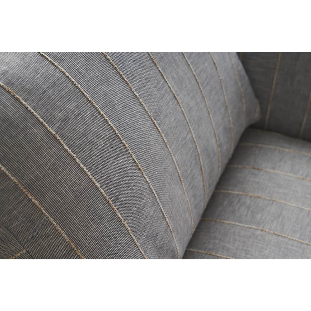Quick Ship Allie Swivel - Indigo Kid-proof Stripe - Rowe Furniture